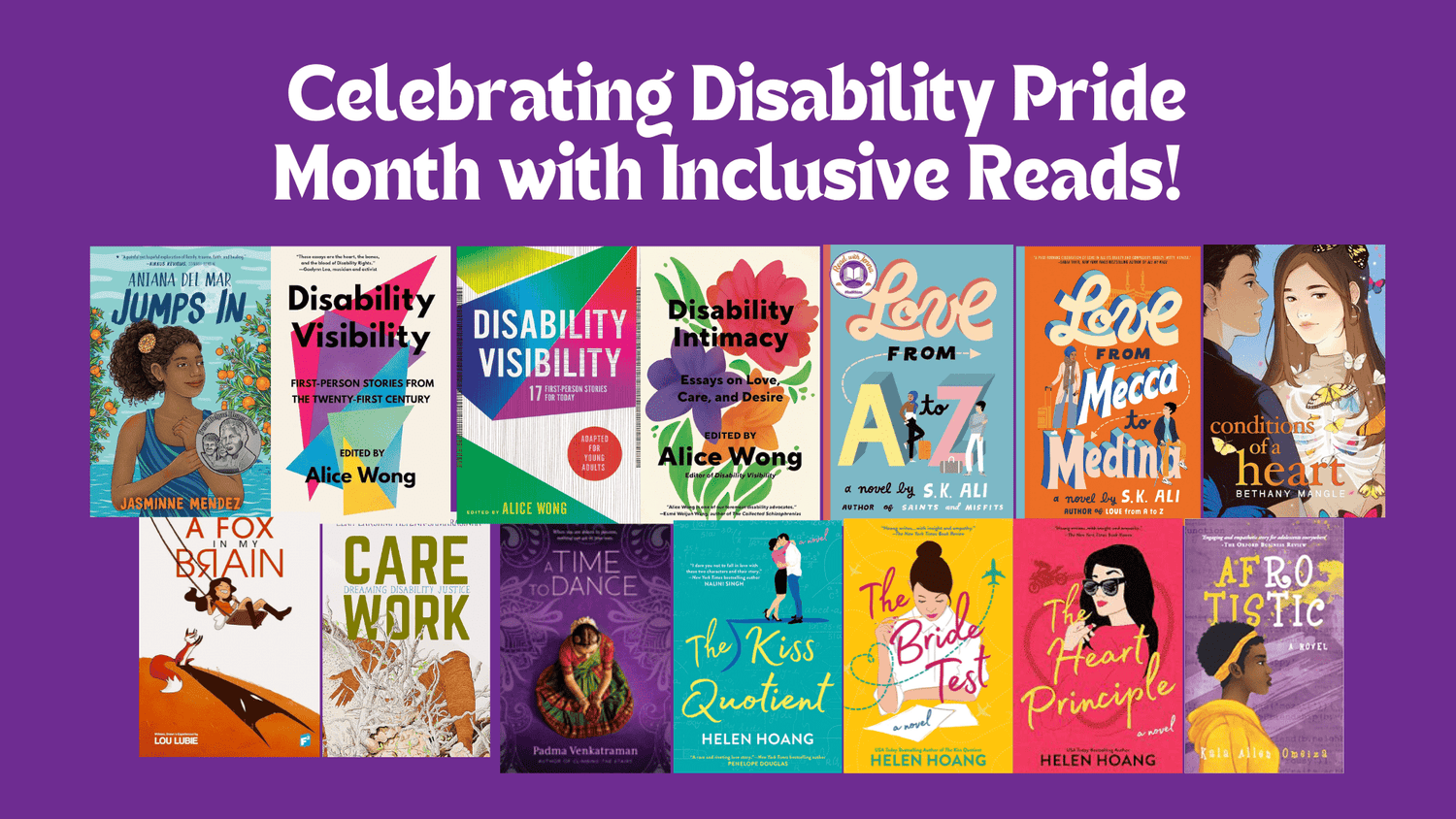 Celebrating Disability Pride Month with Inclusive Reads! – Tuma's Books