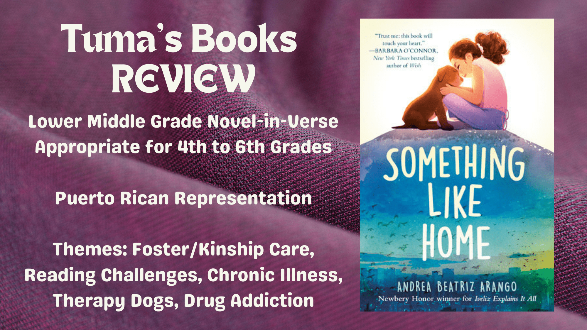 [Review] Something Like Home by Andrea Beatriz Arango (MG/Puerto Rican ...
