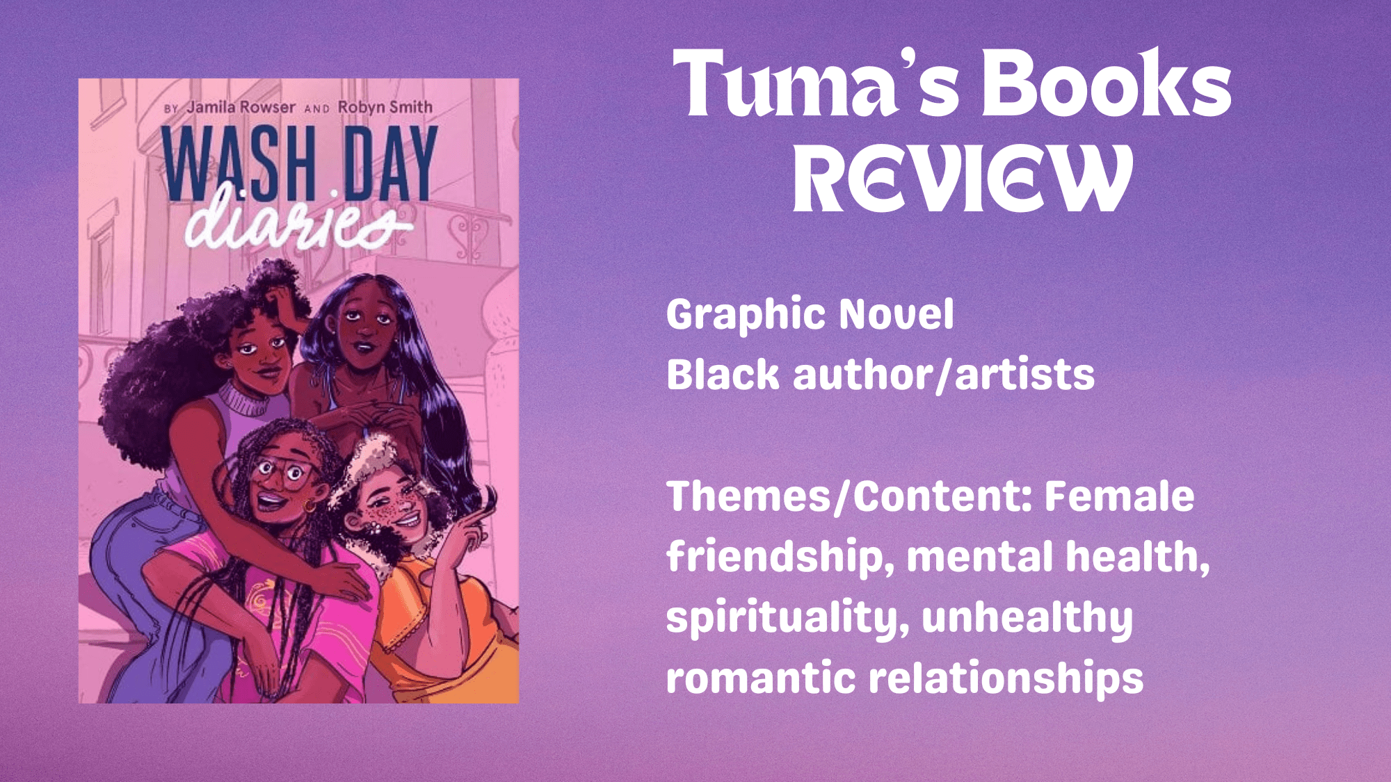 [Review] Wash Day Diaries by Jamila Rowzer and Robyn Smith (Black Auth ...
