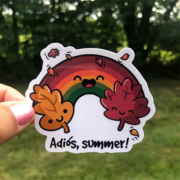 Adiós Summer Sticker - Fishbiscuit Designs – Tuma's Books