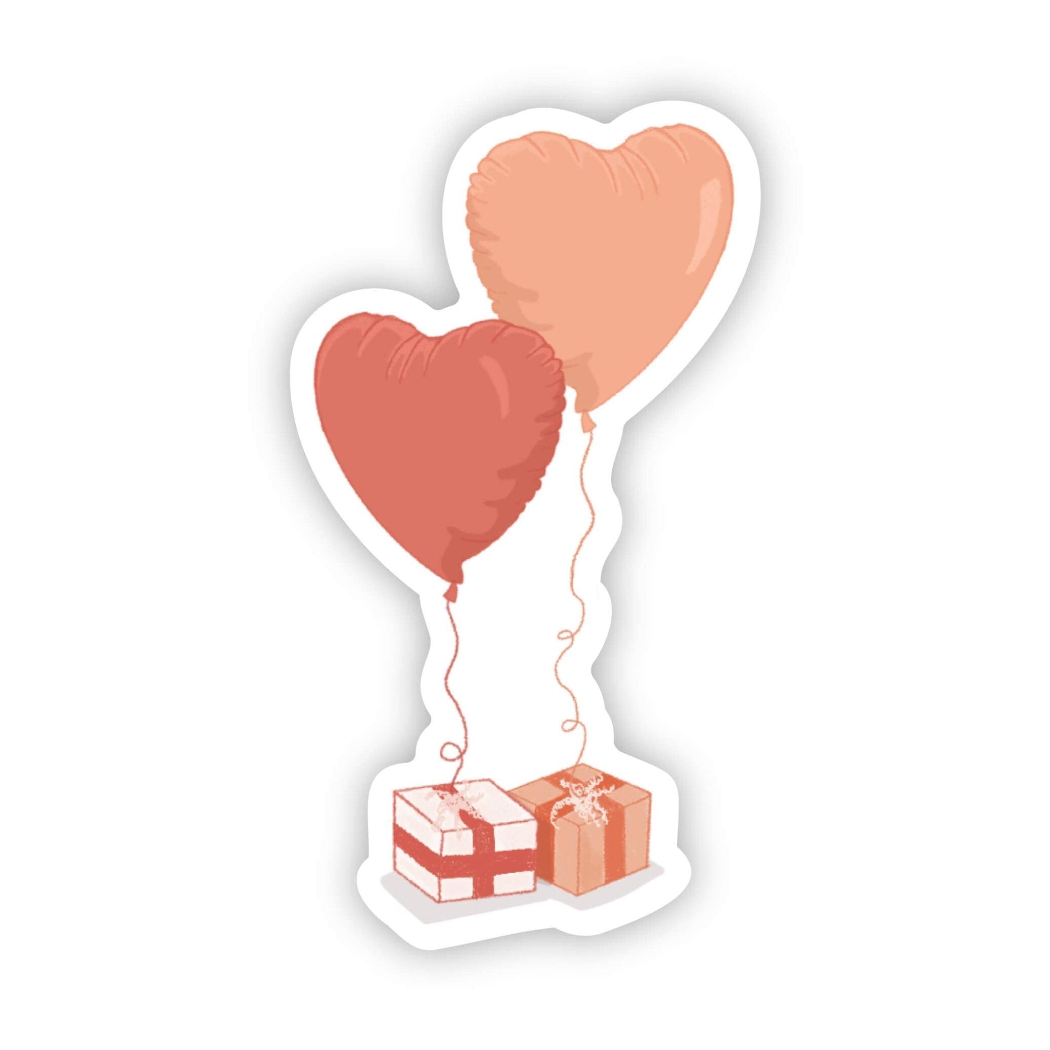 Heart Balloons and Presents Vinyl Sticker - jsmith design co. – Tuma's ...