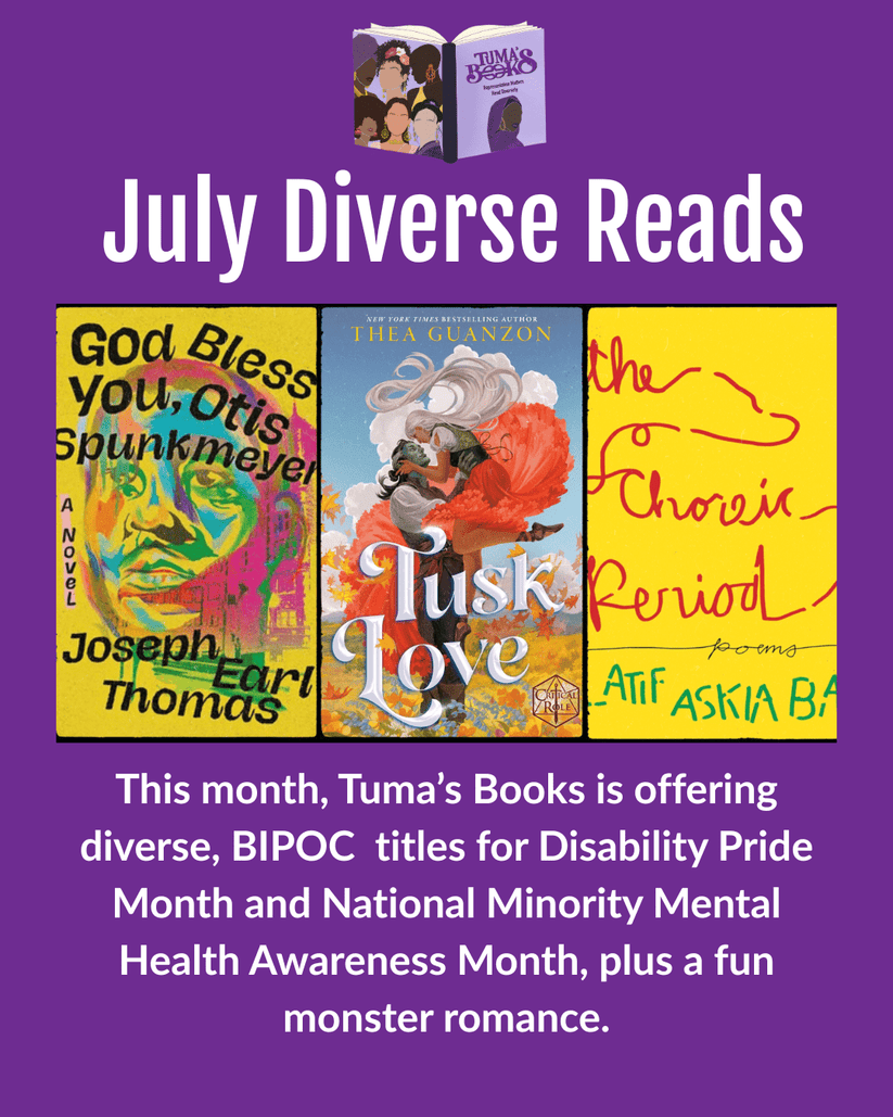 Monthly Diverse Reads - BIPOC Stories by BIPOC authors – Tuma's Books