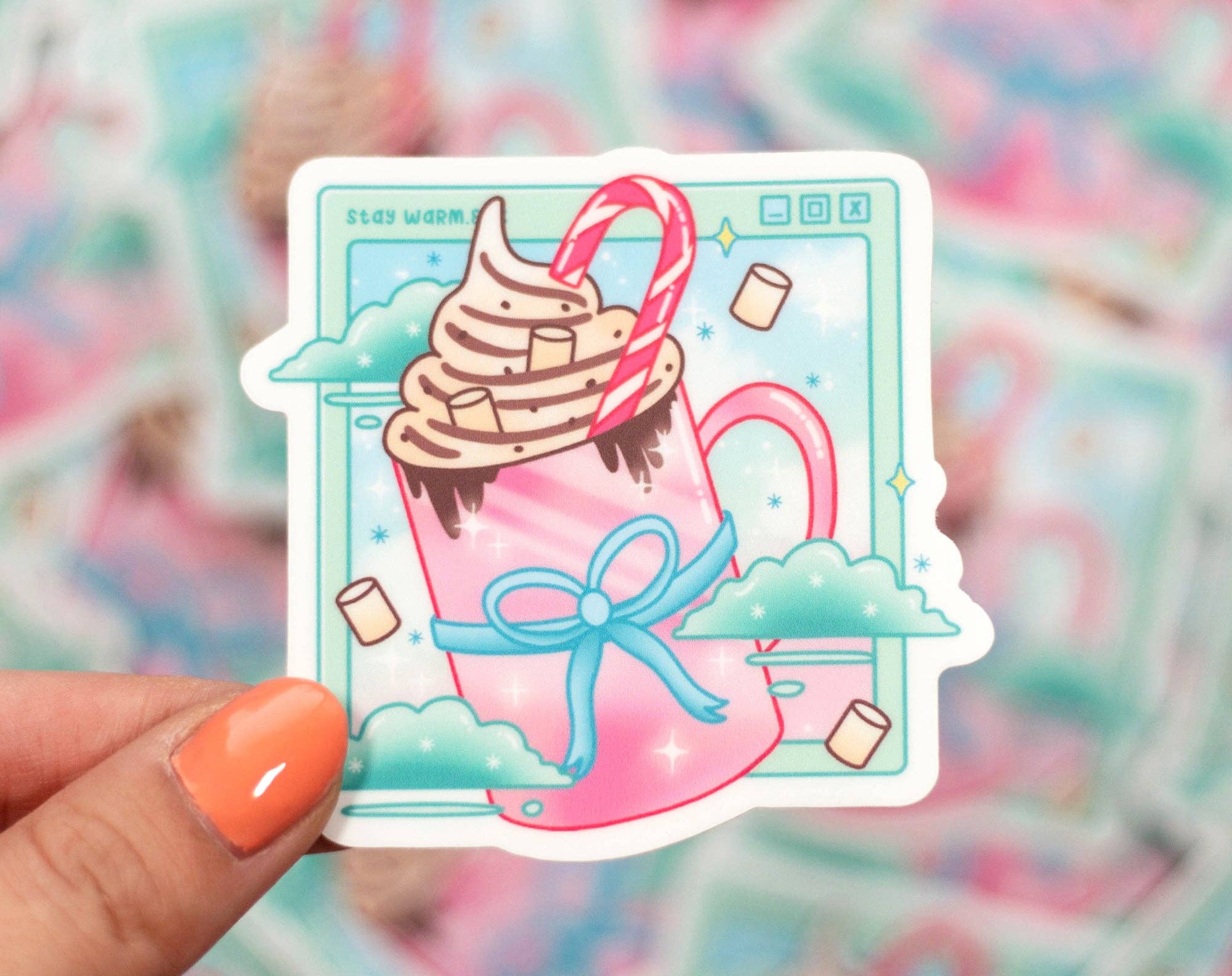 Hot Chocolate Sticker - Unicorn Eclipse – Tuma's Books