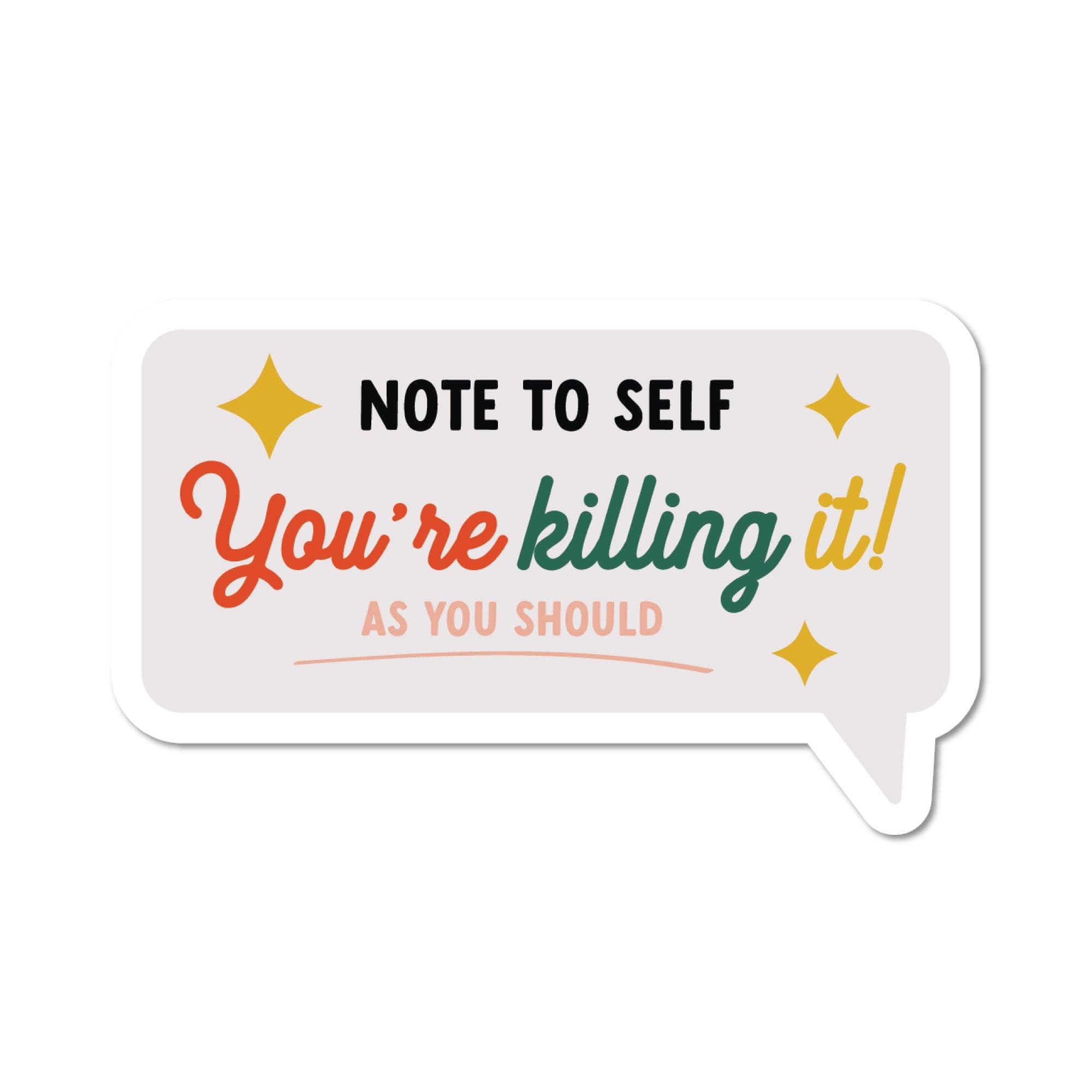 Killing it! Sticker - Cadash & Co. – Tuma's Books