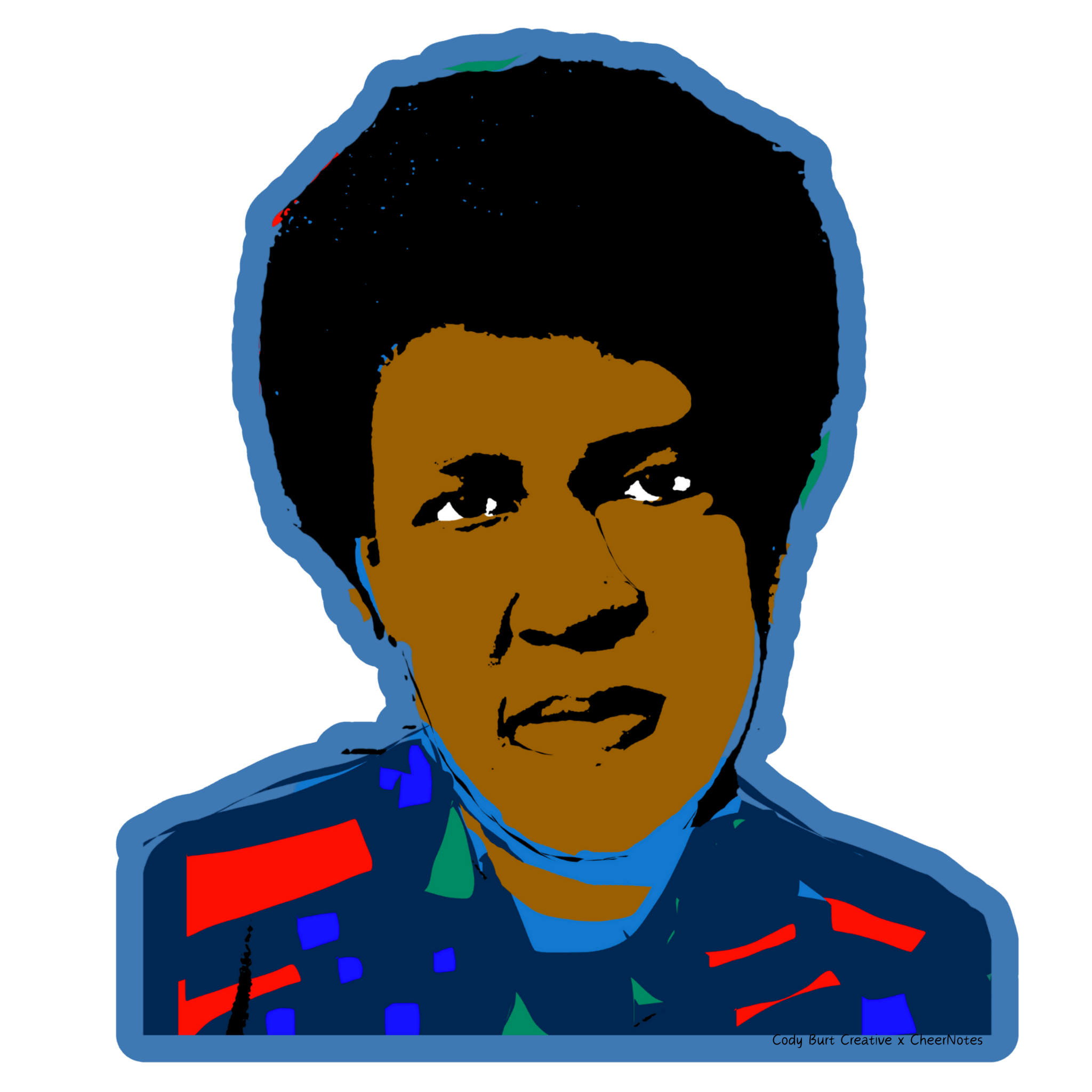 Octavia Butler Sci-Fi Lovers Sticker - CheerNotes – Tuma's Books
